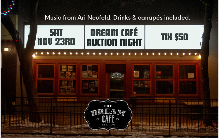 The Dream Cafe Auction Night Tickets | The Dream Café