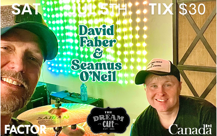 Dave Faber & Seamus O’Neil (of Faber Drive) Tickets | The Dream Café