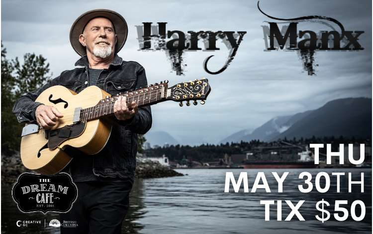 Harry Manx * 9 seats left * Tickets | The Dream Café