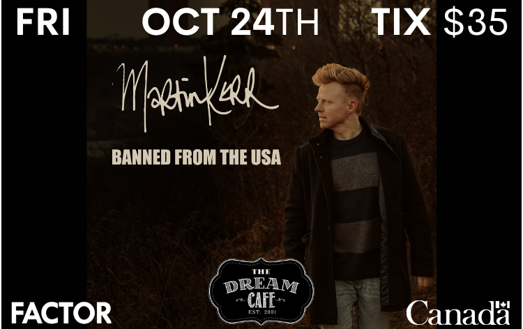 Martin Kerr *limited seats* Tickets | The Dream Café