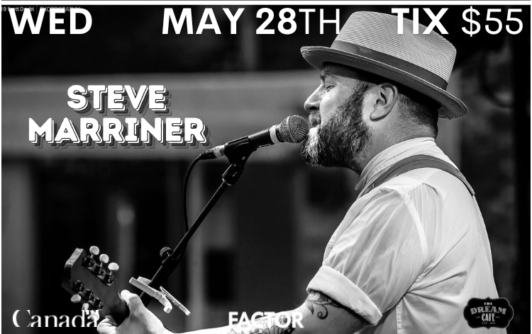 Steve Marriner & His Band *limited seats* Tickets | The Dream Café