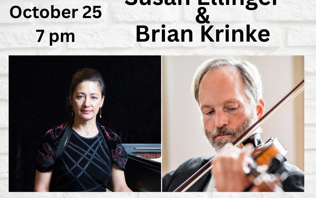 Concert Susan Ellinger and Brian Krinke Tickets | Blue Sage Center for ...