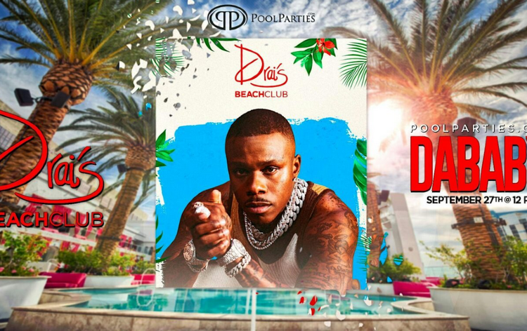 DaBaby | Vegas Pool Party Saturday | Drai's Beachclub Tickets ...