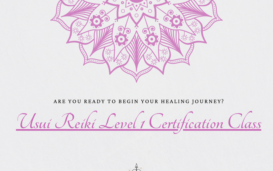 Reiki Level 1 Certification Class - Archived Tickets | Earth, Body, & Soul
