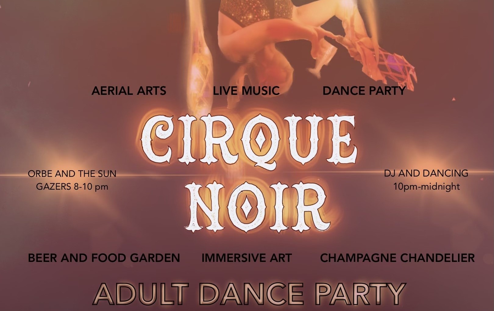 Cirque Noir Summer Delirium Tickets | Friends of Sitka Circus Arts