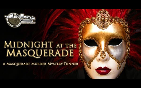 Midnight at the Masquerade: Dinner & Soirée - The Murder Mystery Co ...