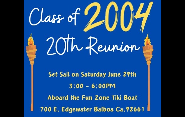 Class of 2004 20th Reunion Tickets | SM Eagle Foundation