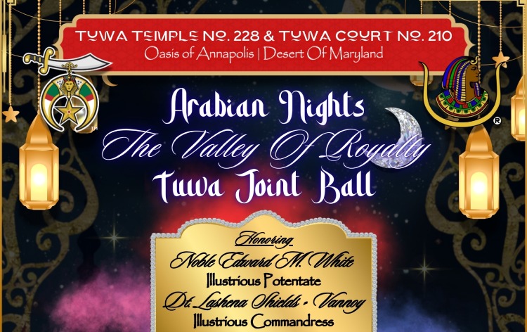 2026 Tuwa Joint Ball - Souvenir Journal Tickets | Tuwa Temple No. 228 ...