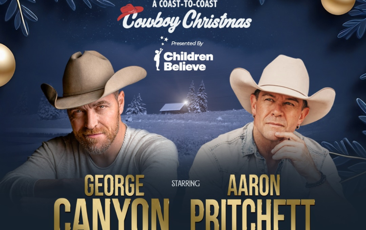 GEORGE CANYON AND AARON PRITCHETT: A Coast To Coast Cowboy Christmas ...