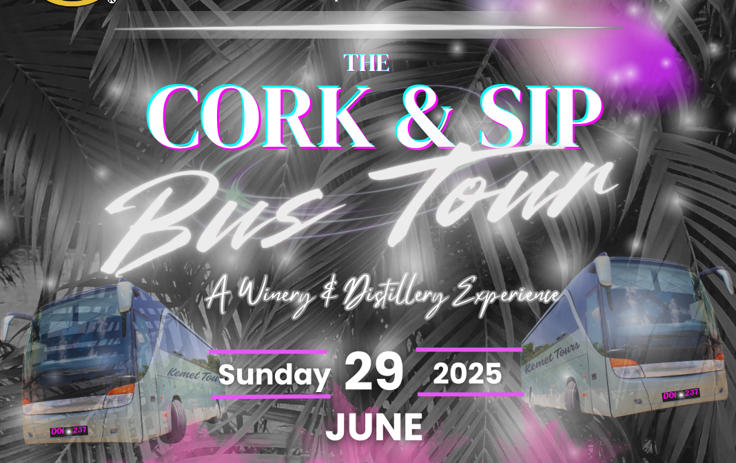 The Cork & Sip Bus Tour Tickets | Kemet Court No.237
