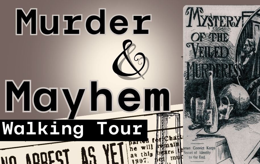 Murder & Mayhem Dusk Walking Tour Oct 26 Tickets | Hart Cluett Museum