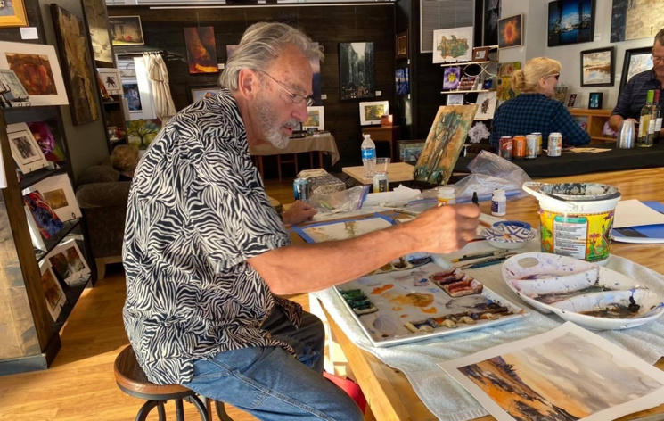 LEARNING THE JOYS OF WATERCOLOR WITH STEVE KRUEGER - Archived