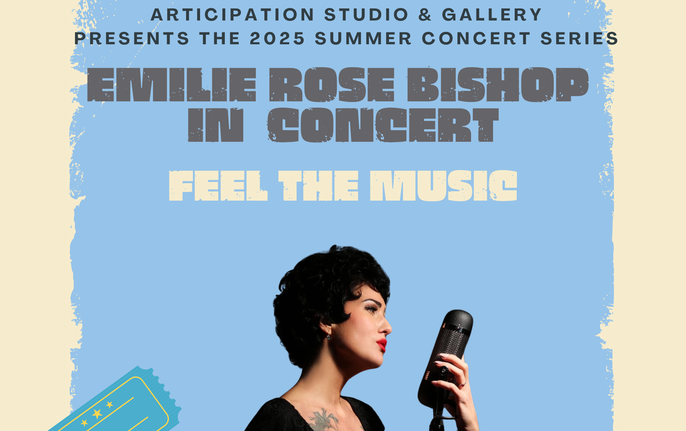 EMILIE ROSE BISHOP IN CONCERT: FEEL THE MUSIC Tickets | ARTicipation ...