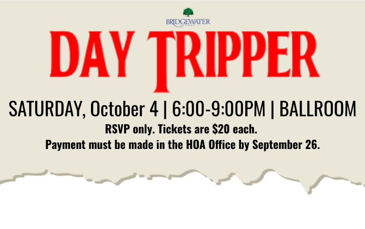 Daytripper Tickets | Bridgewater at Viera