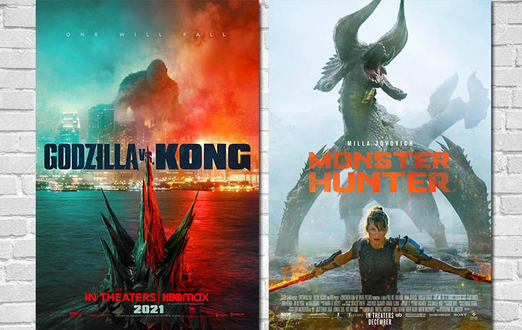 Godzilla vs Kong + Monster Hunter