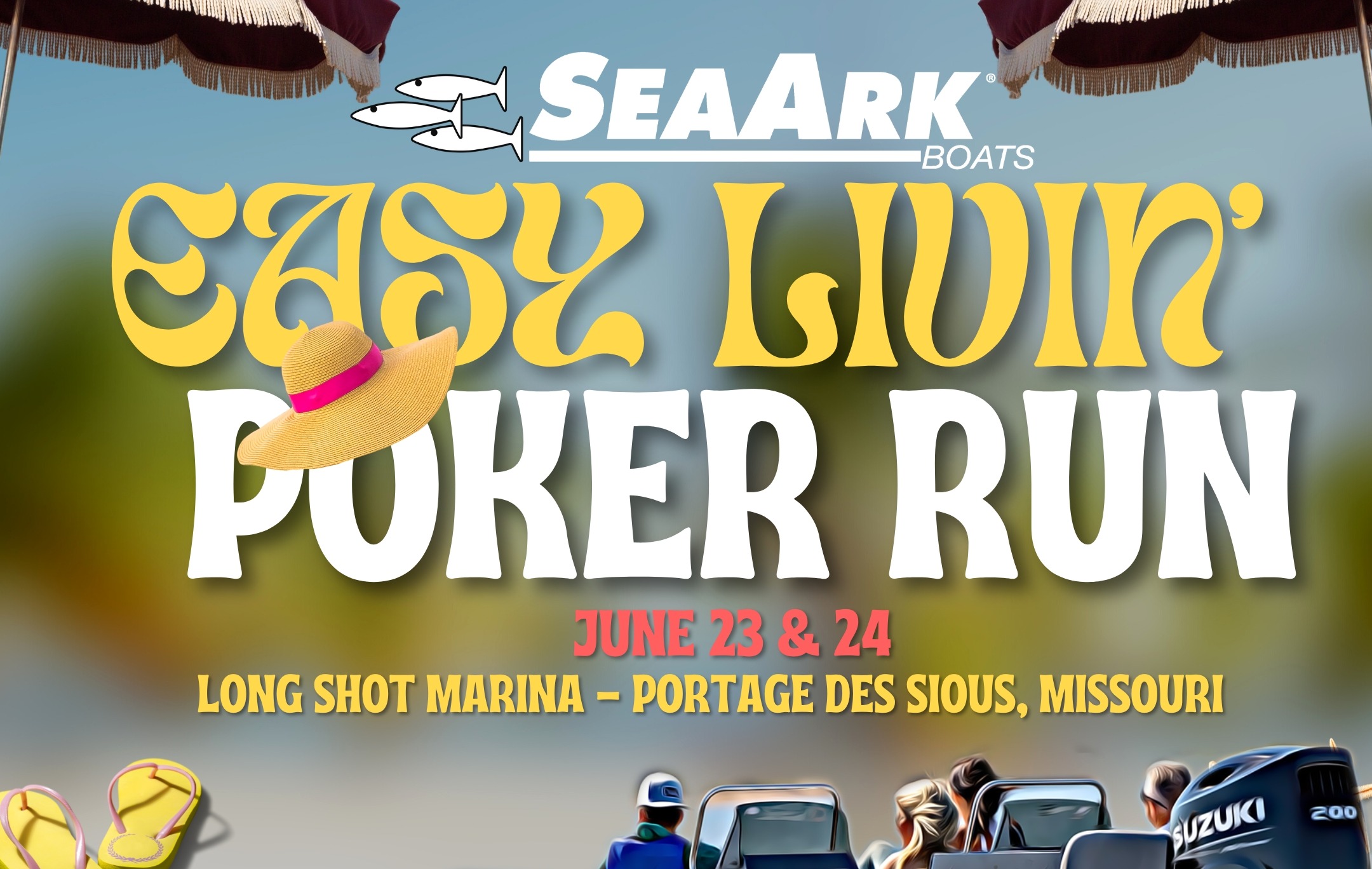 SeaArk Easy Livin' Poker Run Tickets | SeaArk Boats