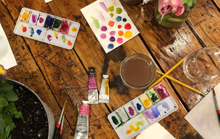 Art through Nature - Kids Color Experience