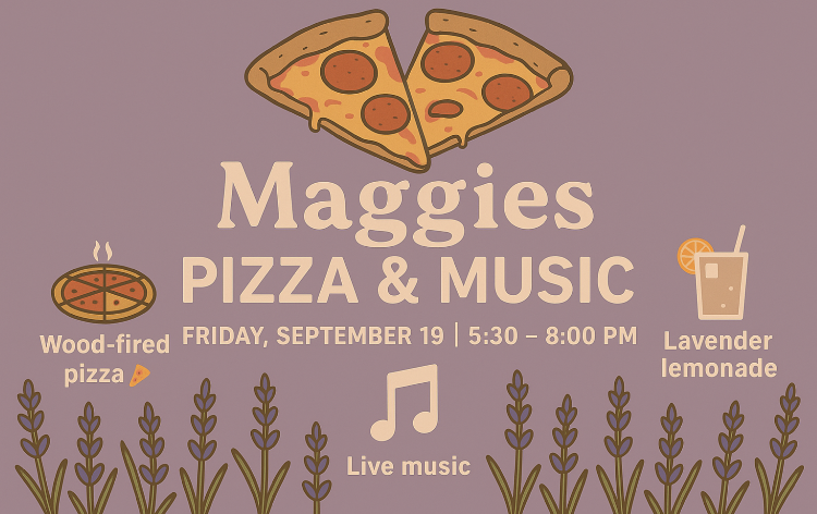 Live Music (Zebra Maneuver), Pizza, & Lavender Tickets | Calyx Creek
