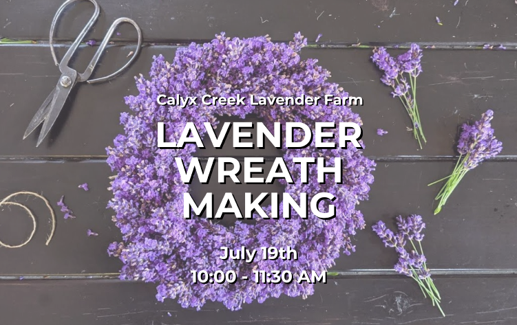 Summer Wreath Making Class Tickets | Calyx Creek