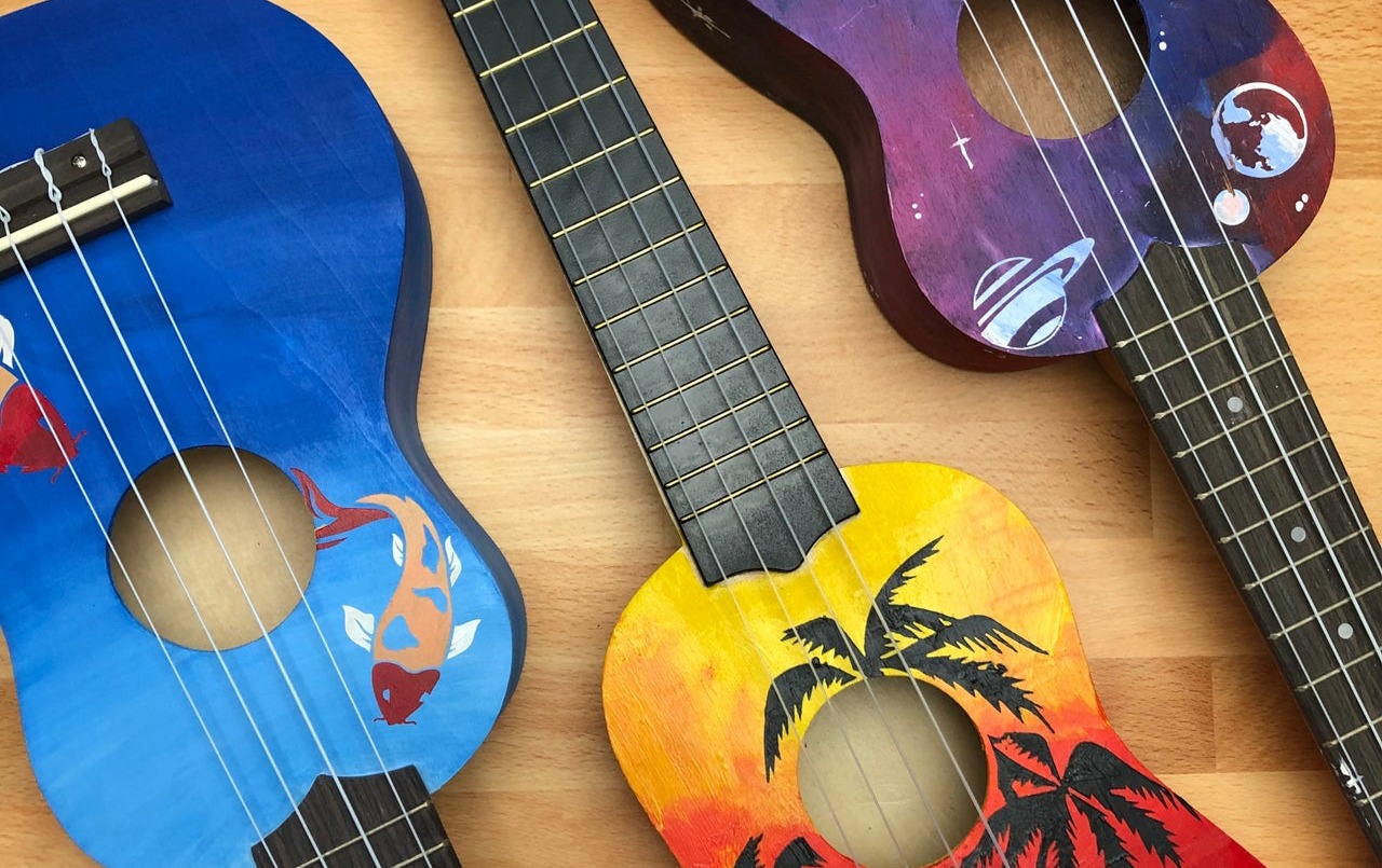 Design Your Own Ukulele at Solaire Social Tickets | Happy Trees ...