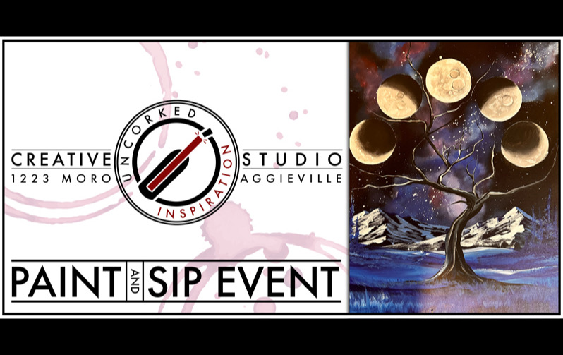 Paint & Sip | Apogee Moon Phases - Archived Tickets | Uncorked Inspiration