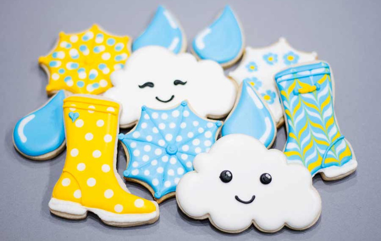 April Showers Cookie Class