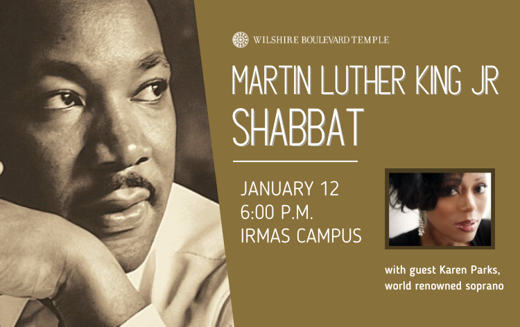 Martin Luther King Jr. Shabbat Tickets | Wilshire Boulevard Temple