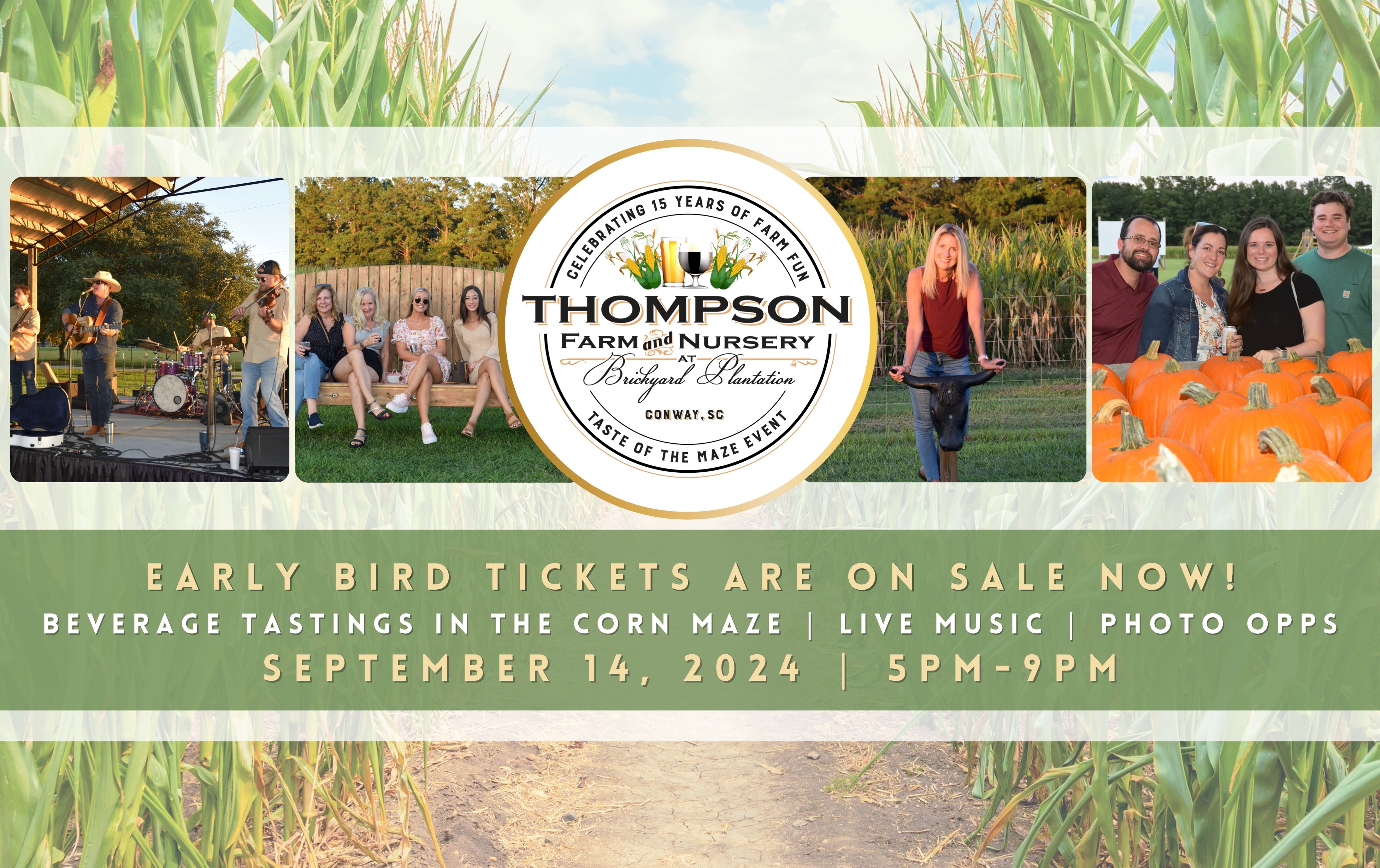 3rd Annual Taste of the Maze Event at Thompson Farm! Tickets | Thompson ...