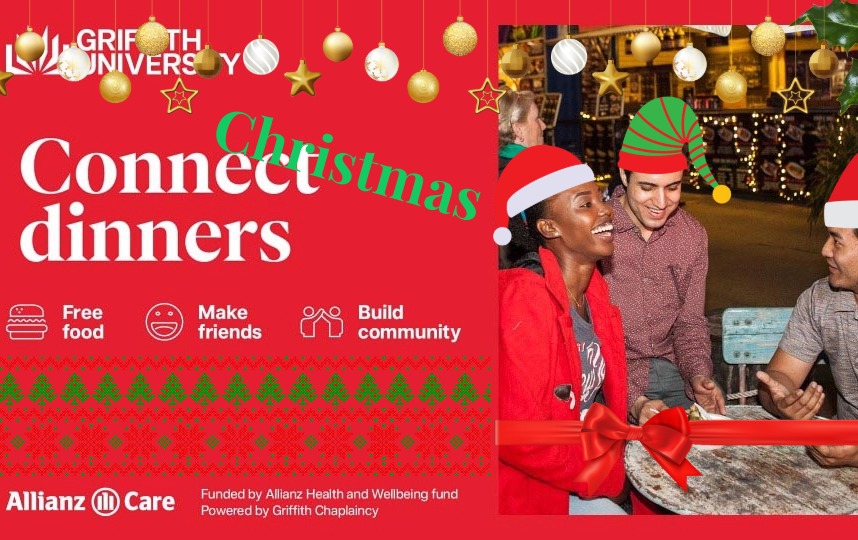 Gold Coast - Christmas Connect Dinner Tickets | Griffith Chaplaincy