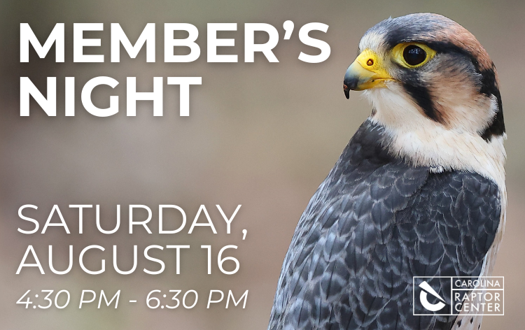 Member's Night Tickets | Carolina Raptor Center