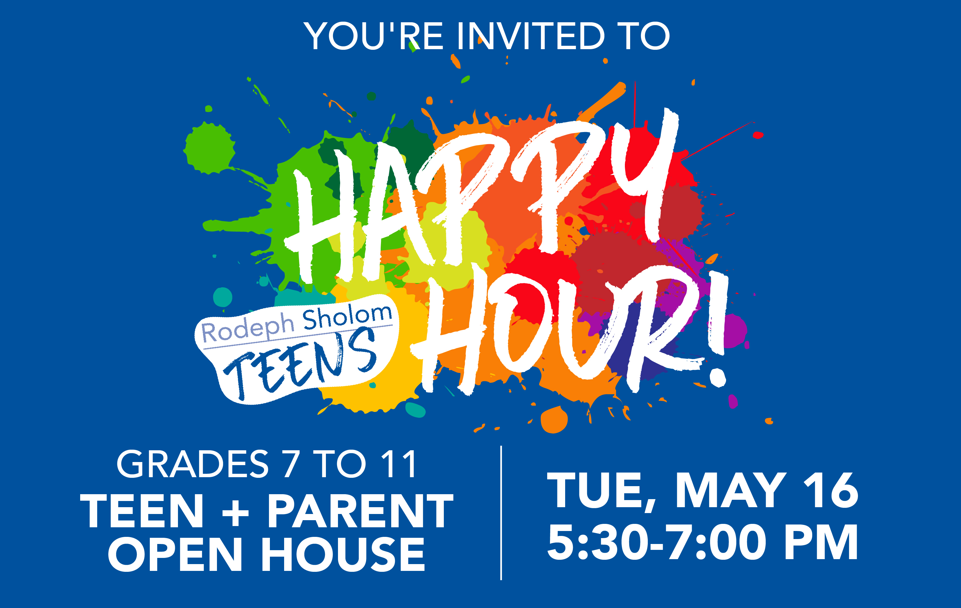 A Toast to the Teens Tickets | Congregation Rodeph Sholom