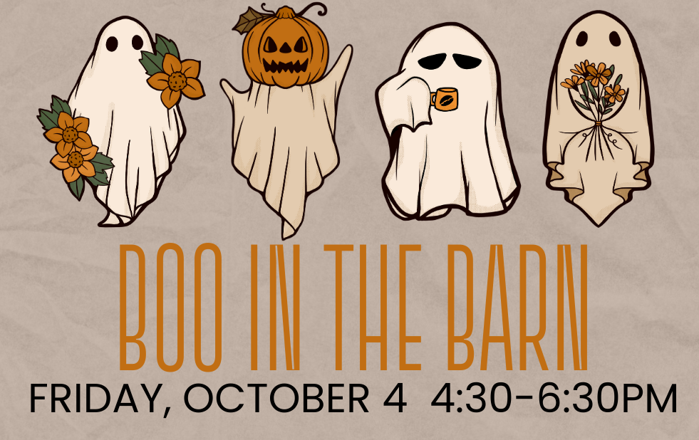 Boo in the Barn - Archived Tickets | Gather Mountain Blooms