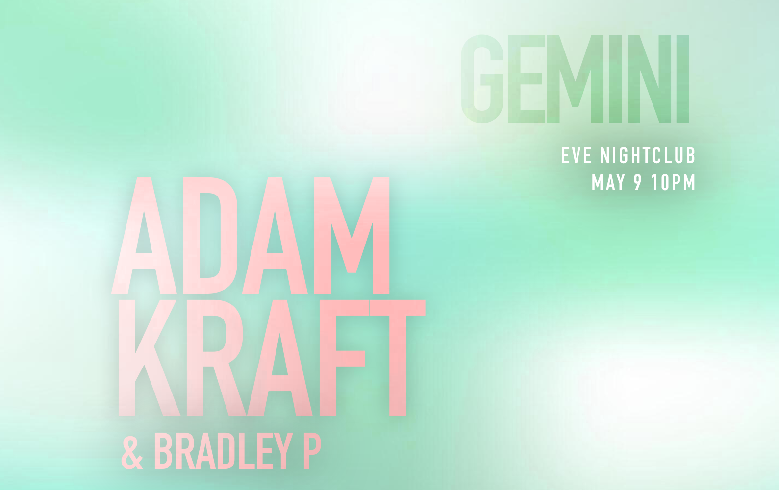 Gemini w/ Adam Kraft Tickets | Gemini Events, LLC