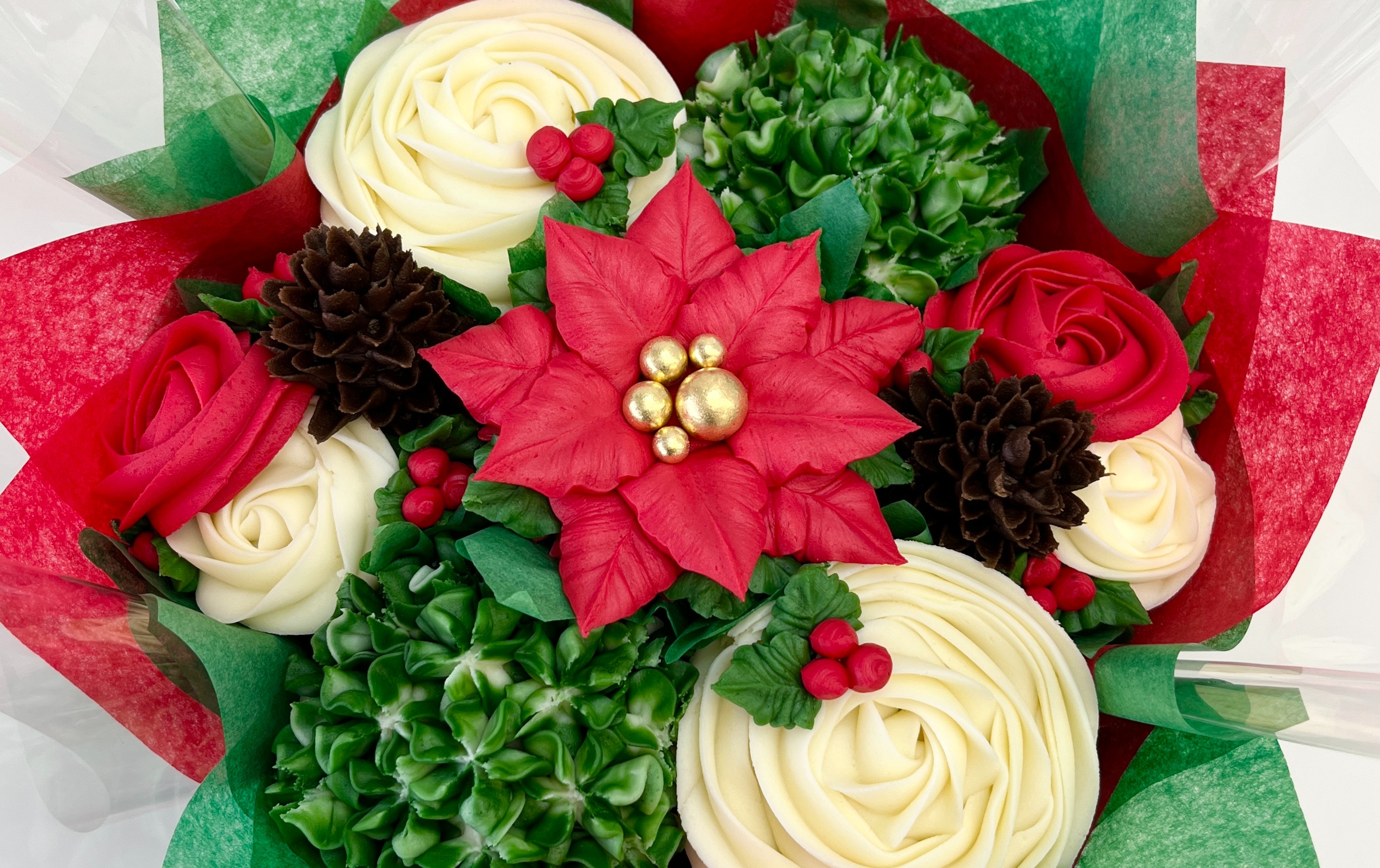Christmas in November Bouquet - November 16 Tickets | ButtercreamBoutique