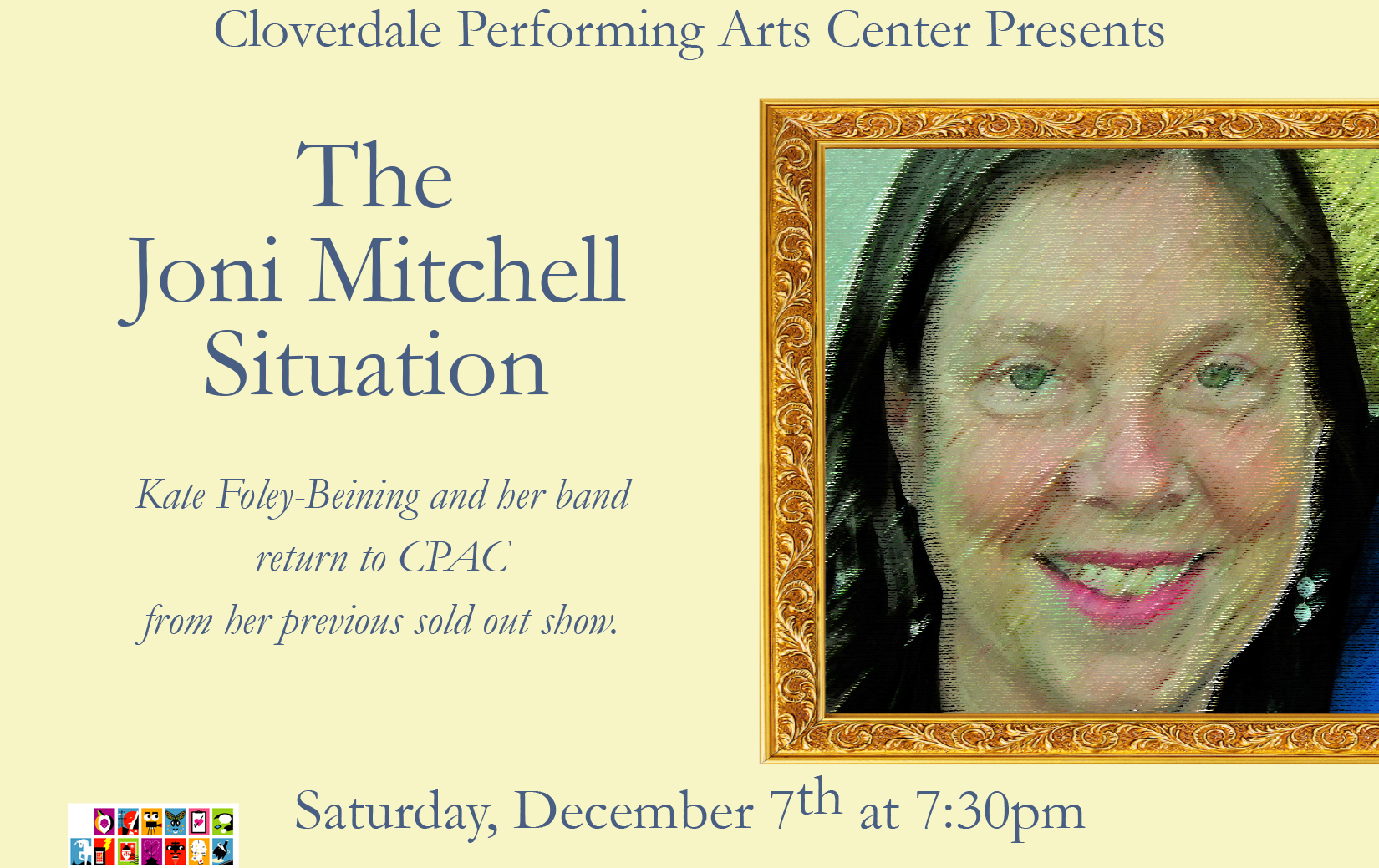 The Joni Mitchell Situation - Archived Tickets | Cloverdale Performing ...