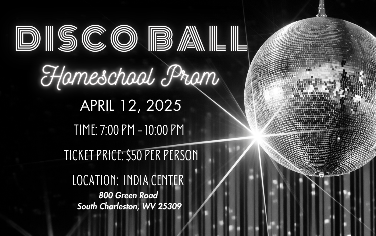 Disco Ball Homeschool Prom 2025 Tickets | Create & Gather