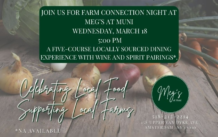 Farm Connection Event MARCH 18th Tickets | Meg's at muni