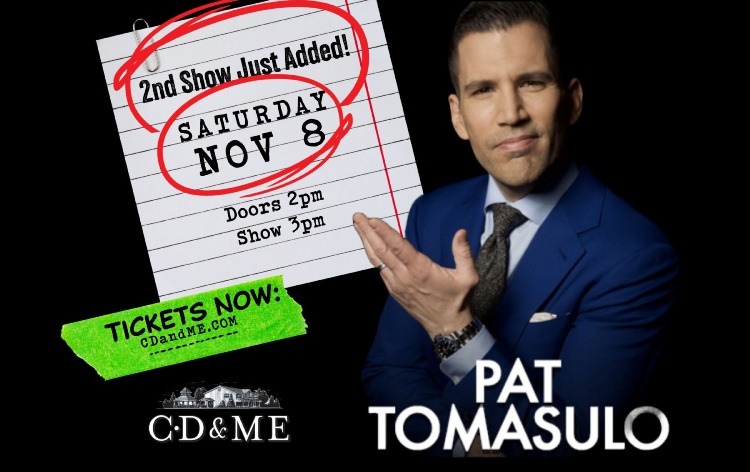 Pat Tomasulo Afternoon Comedy Show Tickets | CD AND ME INC