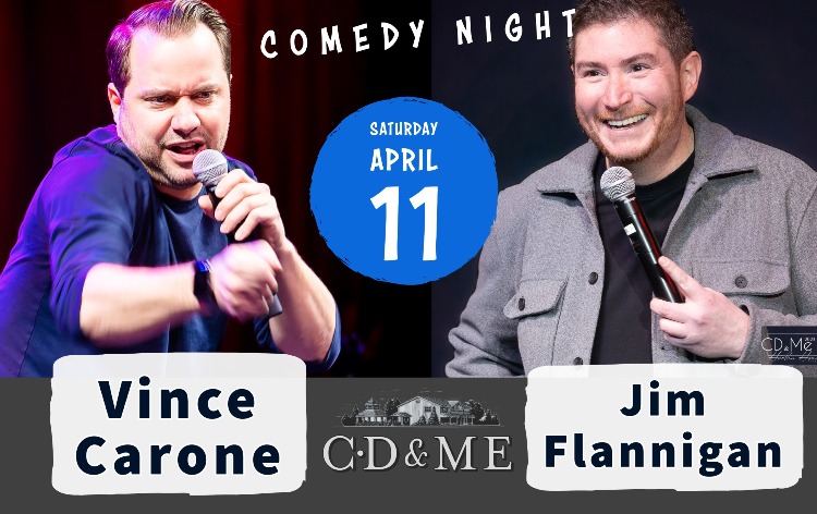 Vince Carone & Jim Flannigan Tickets | CD AND ME INC