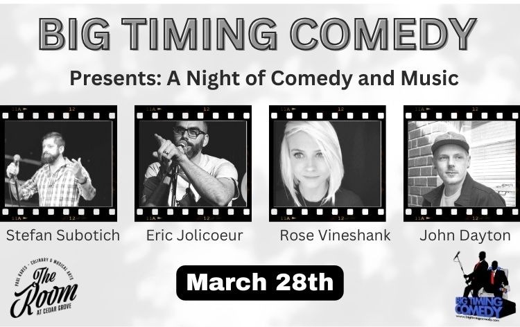 Big Timing Comedy: A Night of Comedy and Music Tickets | Paul Kares