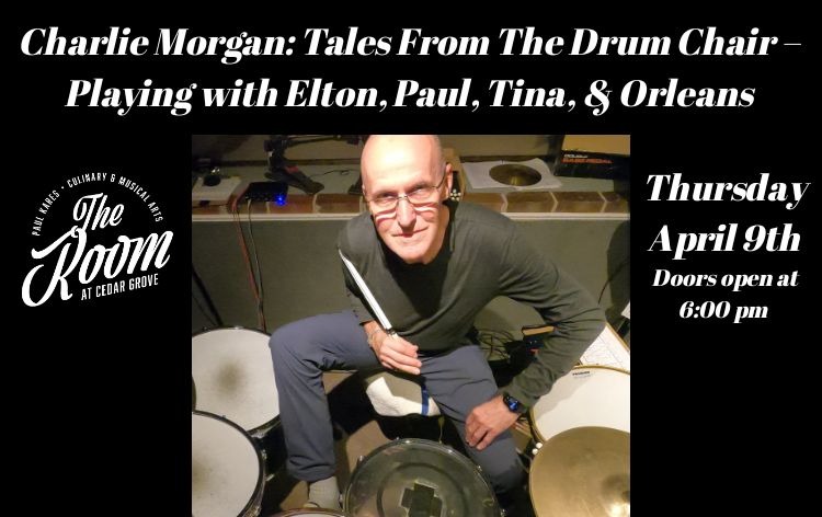 Charlie Morgan: Tales From The Drum Chair – Playing with Elton, Paul ...