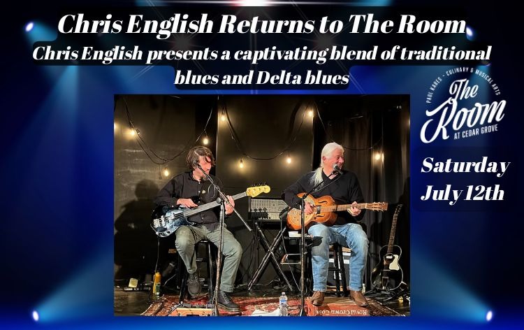Chris English Returns to The Room - Captivating Blend of Traditional ...
