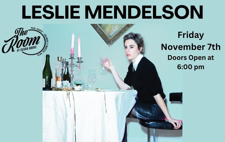 Brooklyn Based singer/songwriter Leslie Mendelson at The Room at Cedar ...