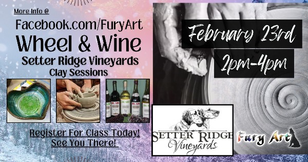 Setter Ridge Vineyards 2nd Wheel n Wine Tickets | Fury Art