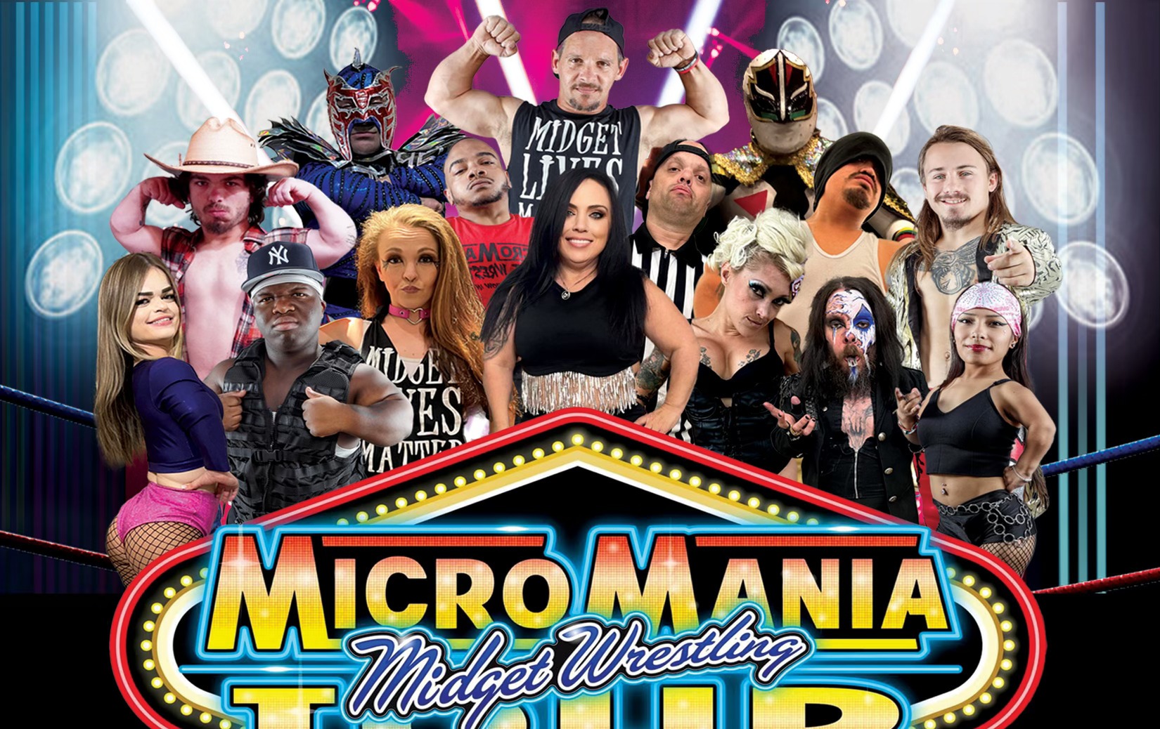 MICRO MANIA Midget Wrestling TOUR @ The Studio Tickets | Studio@Mainstreet