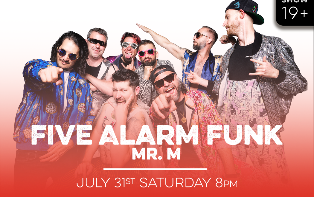 Five Alarm Funk - July 31/25 Tickets | Ticketing - Red Bird Brewing