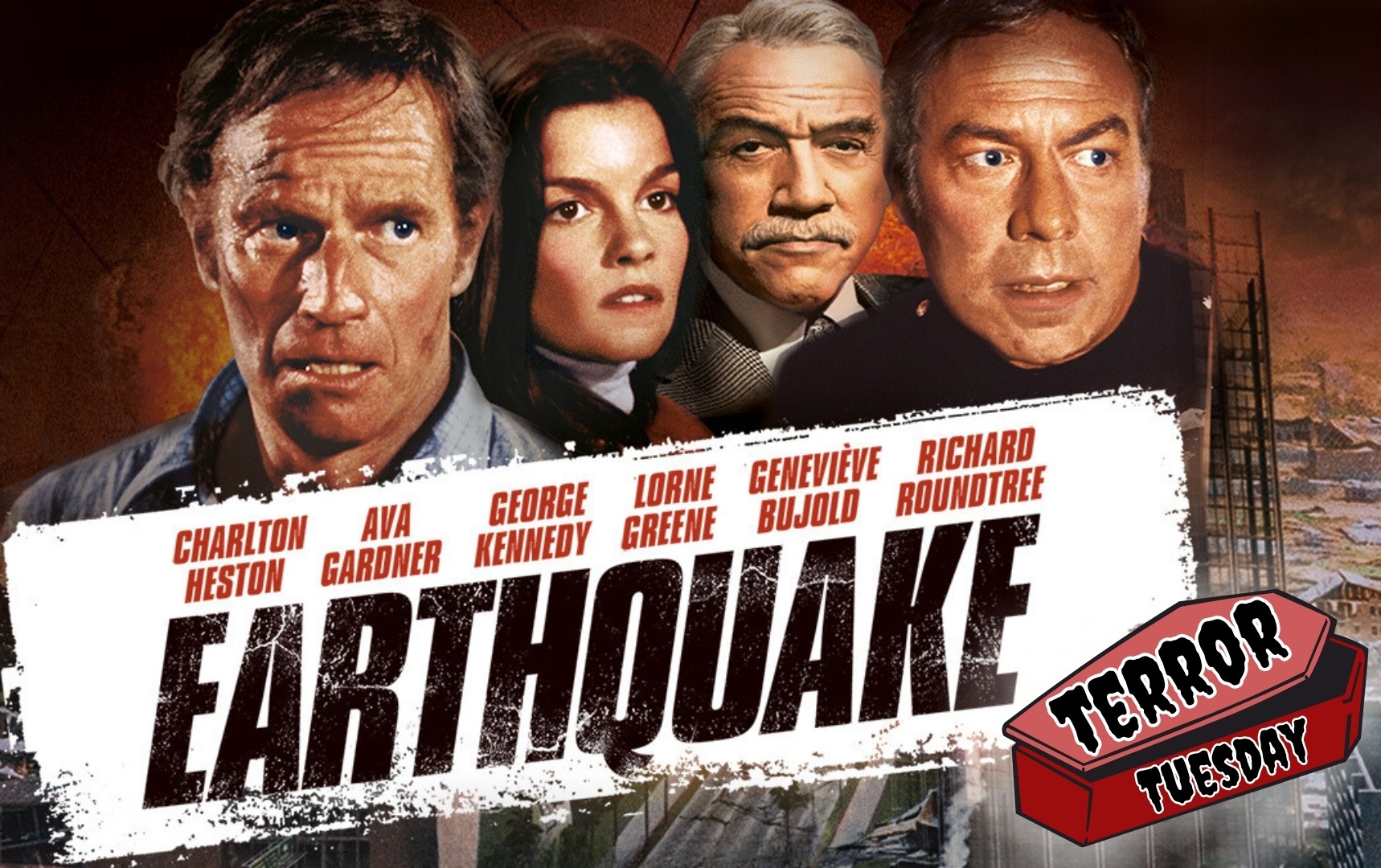 TERROR TUESDAY: Earthquake (1974, PG) Tickets | Ron Robinson Theater