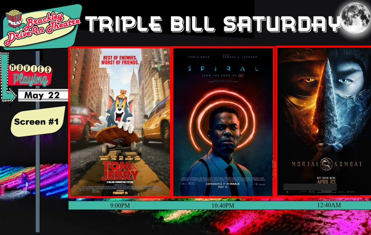 TRIPLE BILL SATURDAY