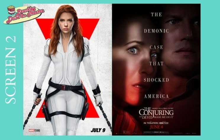 Black Widow and Conjuring 3 Tickets | Brackley Drive-in