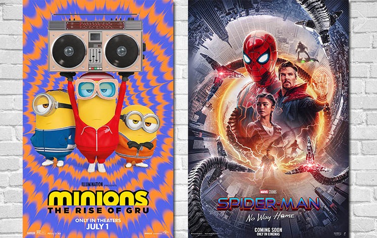 Minions: The Rise of Gru with Spider-Man: No Way Home Tickets | Garden ...